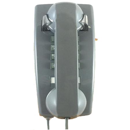Cortelco 255482VBA20M Wall Corded Telephone with Volume Control, Slate