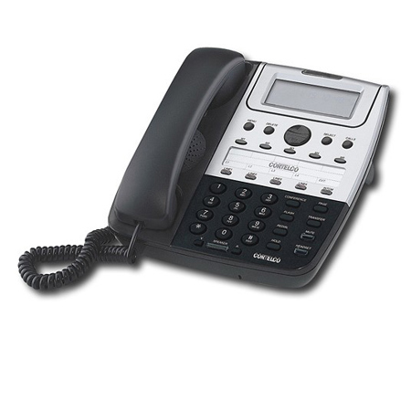 Cortelco 274000TP227S Feature 4-Line Corded Telephone, Black - Adorama