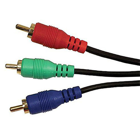 Comprehensive Standard 12' General Purpose 3 RCA Component Video Cable