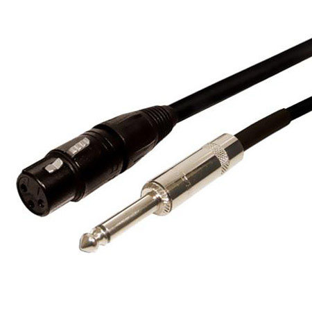 Comprehensive 25' Touring Series Hi-Z Microphone Cable with Neutrik XLR