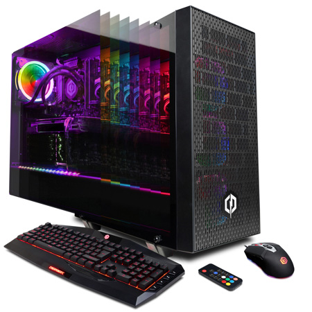 CyberPowerPC SLC10000CPG, i7-9700K, 16GB, 2TB HDD + 240GB SSD, RTX 2060 ...