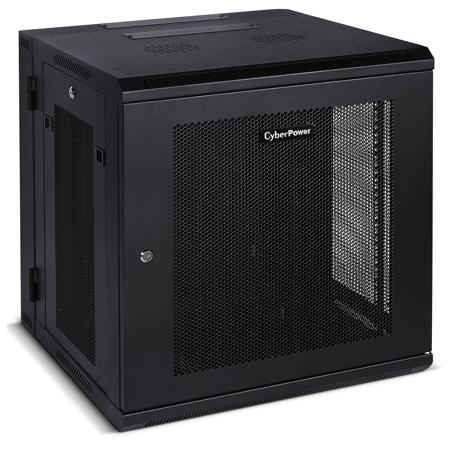 CyberPower Carbon Series CR12U51001 12 RU Wall Mount Rack Enclosure