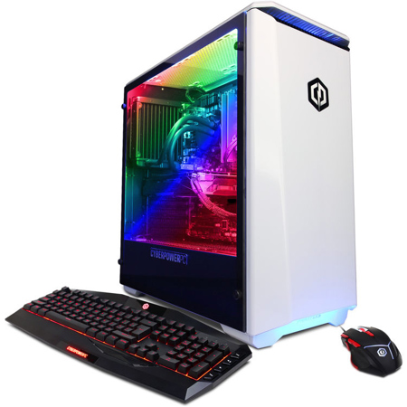 CyberPowerPC Gamer Xtreme, i7-8700K, 16GB RAM, 1TB HDD, AMD RX 580, W10H