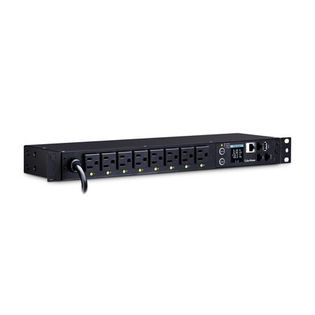 CyberPower PDU41001 Switched Power Distribution Unit, 8x NEMA 5-15R ...