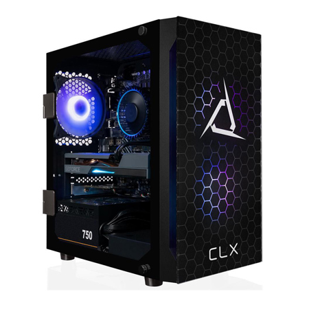 CLX SET Gaming Desktop, i7-12700F, 16GB RAM, 1TB SSD + 2TB HDD, RTX ...