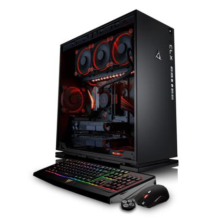 CLX SET GXM7300R Gaming Desktop Computer, AMD Ryzen 5 1600X, 16GB RAM ...