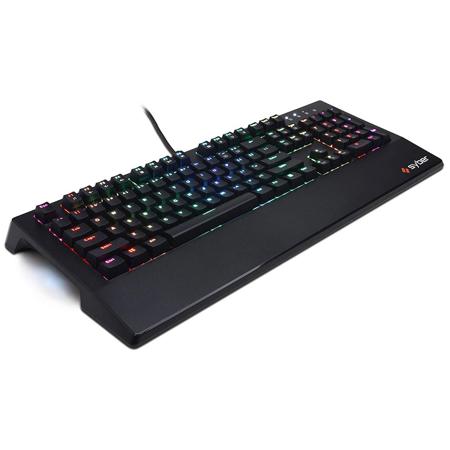 CyberPowerPC Syber K1 RGB Gaming Keyboard with Kontact Black (Linear ...