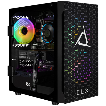 CLX SET VR Gaming Desktop, i7-12700F, 16GB RAM, 2TB SSD, RTX 4060 Ti ...