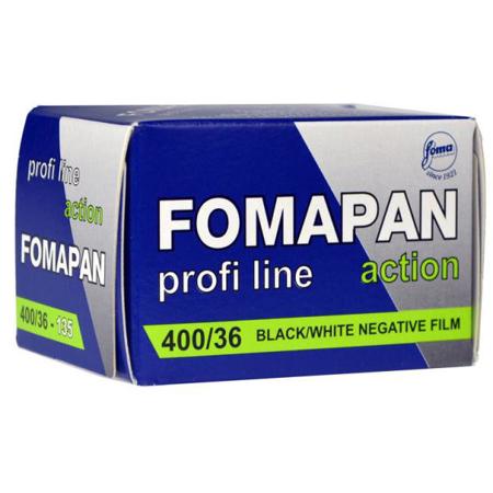 Foma Fomapan 400 Action 35mm Black and White Negative Film, 36 Exposures