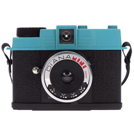 Lomography Diana Mini Camera, Retro Blue/Black - Adorama