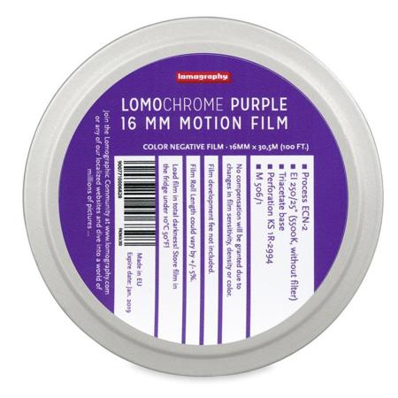 Lomography LomoChrome Purple 16mm Color Negative Film F436LC30