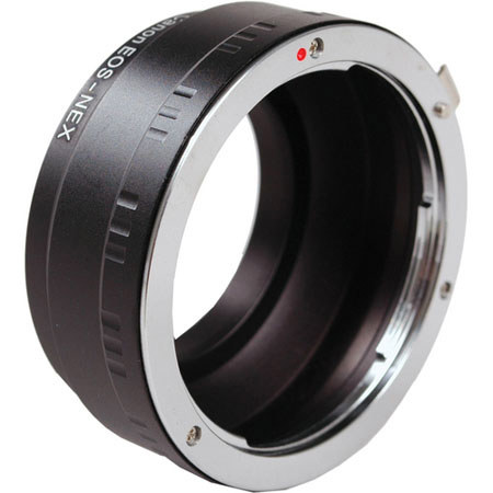DLC Lens Mount Adapter for Mounting Canon EOS Lenses on Sony NEX Cameras