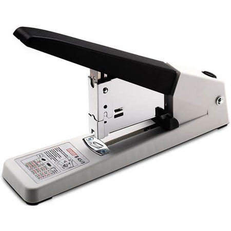 Novus B 45/3 Heavy-duty Stapler, Light Grey/Deep Black - Adorama