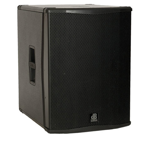 dB Technologies Sub 18H 18" 1500W Active Class-D Semi Horn-Loaded Subwoofer