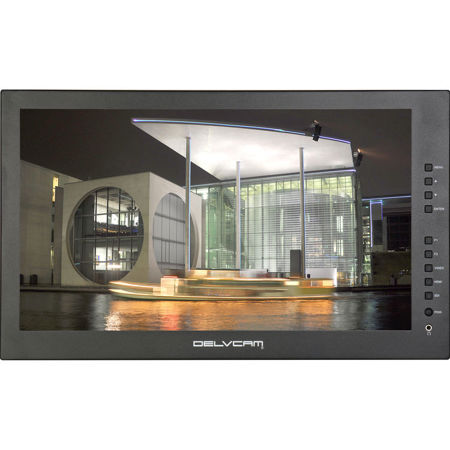 Delvcam 17.3" 1920x1080 3G-SDI LCD Monitor with Cross Conversion & V ...