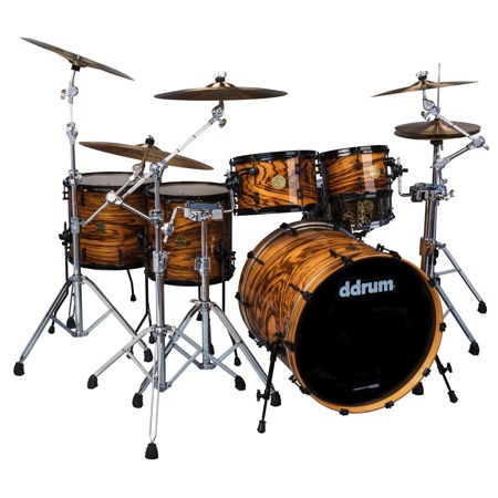 Ddrum Dios Exotic 5 Piece Shell Pack, Limited Edition, Gloss Natural ...