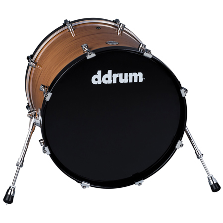 Ddrum Reflex ELT Series 16x22" Bass Drum, Gloss Natural Lacquer RF BD ...