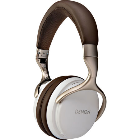 Denon AH-D1200 Over-Ear Headphones, Detachable Cable with Built-In Mic ...