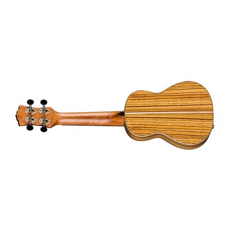 Dean Uke High Tide Zebra Soprano with Pre and Gig - Adorama