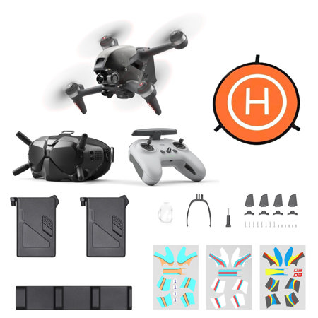 DJI FPV Drone with Fly More Kit and Aerodynamics Accessory Kit