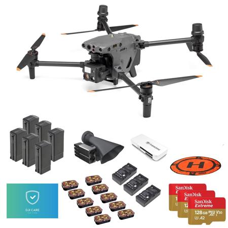 DJI Matrice 30T Thermal Quadcopter with Public Safety Bundle - Adorama