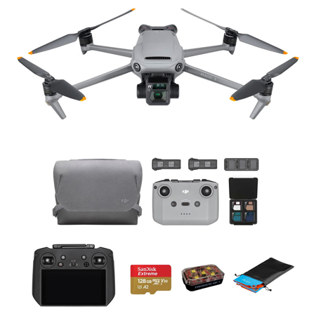 DJI Mavic 3 Drone Fly More Combo with RC Pro Controller, Accessories Kit