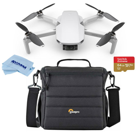 DJI Mavic Mini Bundle With 64GB MicroSDXC Card, Lowpro Bag, Microfiber ...