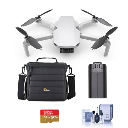 DJI Mavic Mini Pro Kit W/64GB MicroSDXC Card/ Lowepro Bag / Intelligent ...
