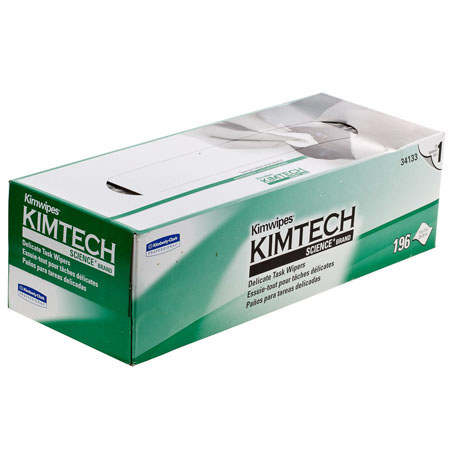 Kimwipes Kimtech Science Kimwipes Delicate Task, Large, 12" x 12", 196 ...