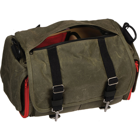 Domke Journalist Ledger RuggedWear Camera Bag, Military/ Black