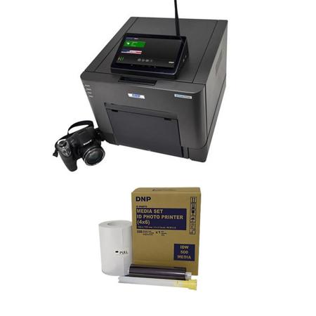 DNP IDW500 Passport and ID Photo Solution Set W/DNP 4x6" Paper and Ink ...
