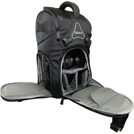 Dolica Small Travel Camera Backpack/Sling, Black DK-10 - Adorama