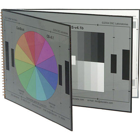 DSC Labs Cambook-5 Grayscale Portable Chip Chart - Adorama