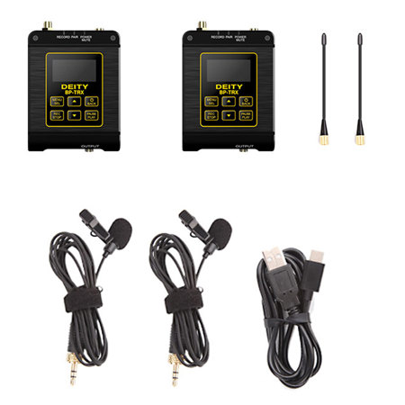 Used Deity Microphones Connect Timecode Kit with 2x BP-TRX Transmitters/Pocket Recorder and 2x W ...