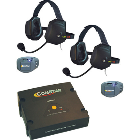 Eartec COMSTAR XT 2-User Wireless Intercom System, 2x XTreme Headsets