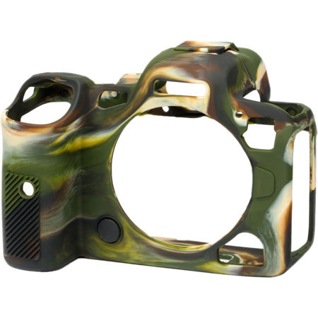 easyCover Silicone Protection Cover for Canon R5 & R6 Cameras, Camouflage