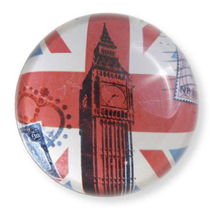 Eccolo World's Fair 1889 Collection Big Ben Glass Paperweight