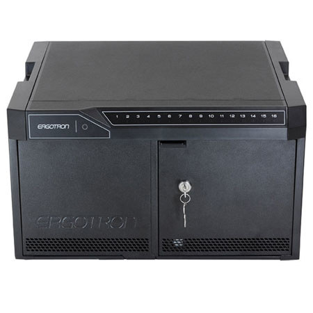Ergotron Tablet Management Single Desktop Module Charging Cart with ISI