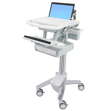 Ergotron StyleView Laptop Cart, Non-powered, 1 Drawer - Adorama