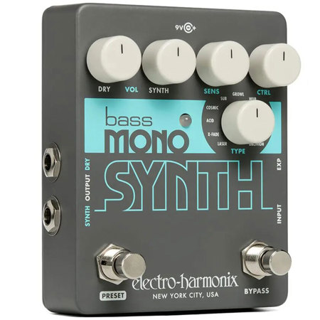 Electro-Harmonix Bass Mono Synthesizer Pedal BASS MONO SYN - Adorama
