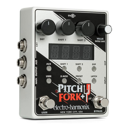 Electro-Harmonix Pitch Fork+ Polyphonic Pitch Shifter Pedal - Adorama