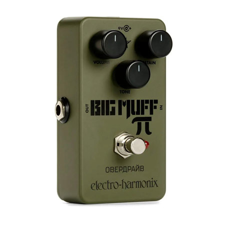 Electro-Harmonix Green Russian Big Muff Fuzz/Distortion/Sustain Effects ...