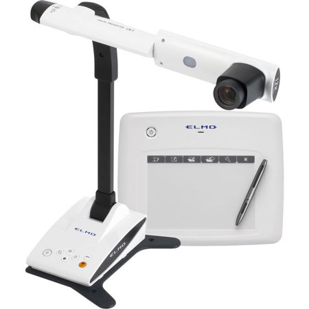 Elmo LX-1 Visual Presenter and CRA-1 Wireless Tablet Bundle 1353-7