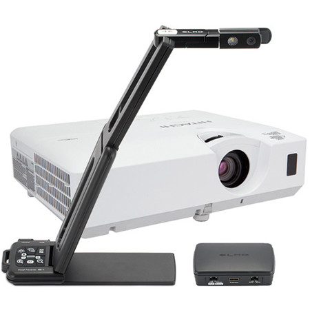 Elmo MX-1 Visual Presenter, Connect Box and CP-EW302N Projector Bundle ...
