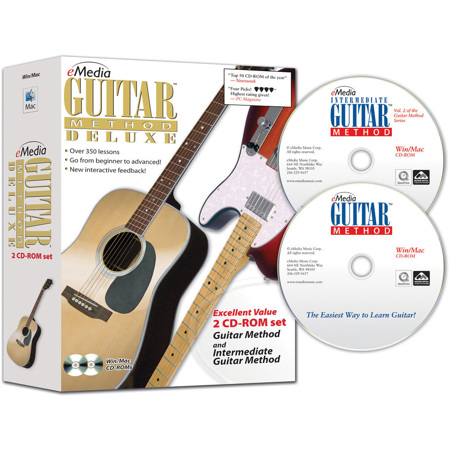 eMedia Guitar Method Deluxe Software for Windows, Electronic Download