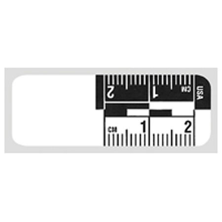 Evident 20mm Adhesive Scales, 500 Pack, White - Adorama