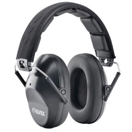 Elvex SonicSlim Low Profile Foldable Hearing Protection Ear Muffs, 21dB ...