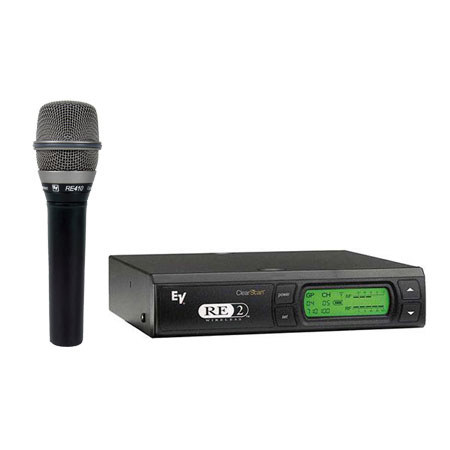 Electro-Voice RE-2 UHF Handheld System, Includes Receiver, HTU-2 ...