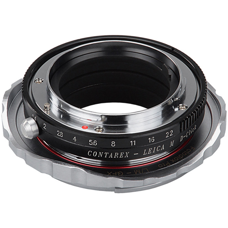 Fotodiox Pro Lens Mount Double Adapter for Contarex/Leica Lens to FujifilmCamera