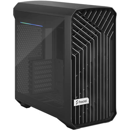 Fractal Design Torrent Compact Dark Tempered Glass E-ATX Mid-Tower Case ...